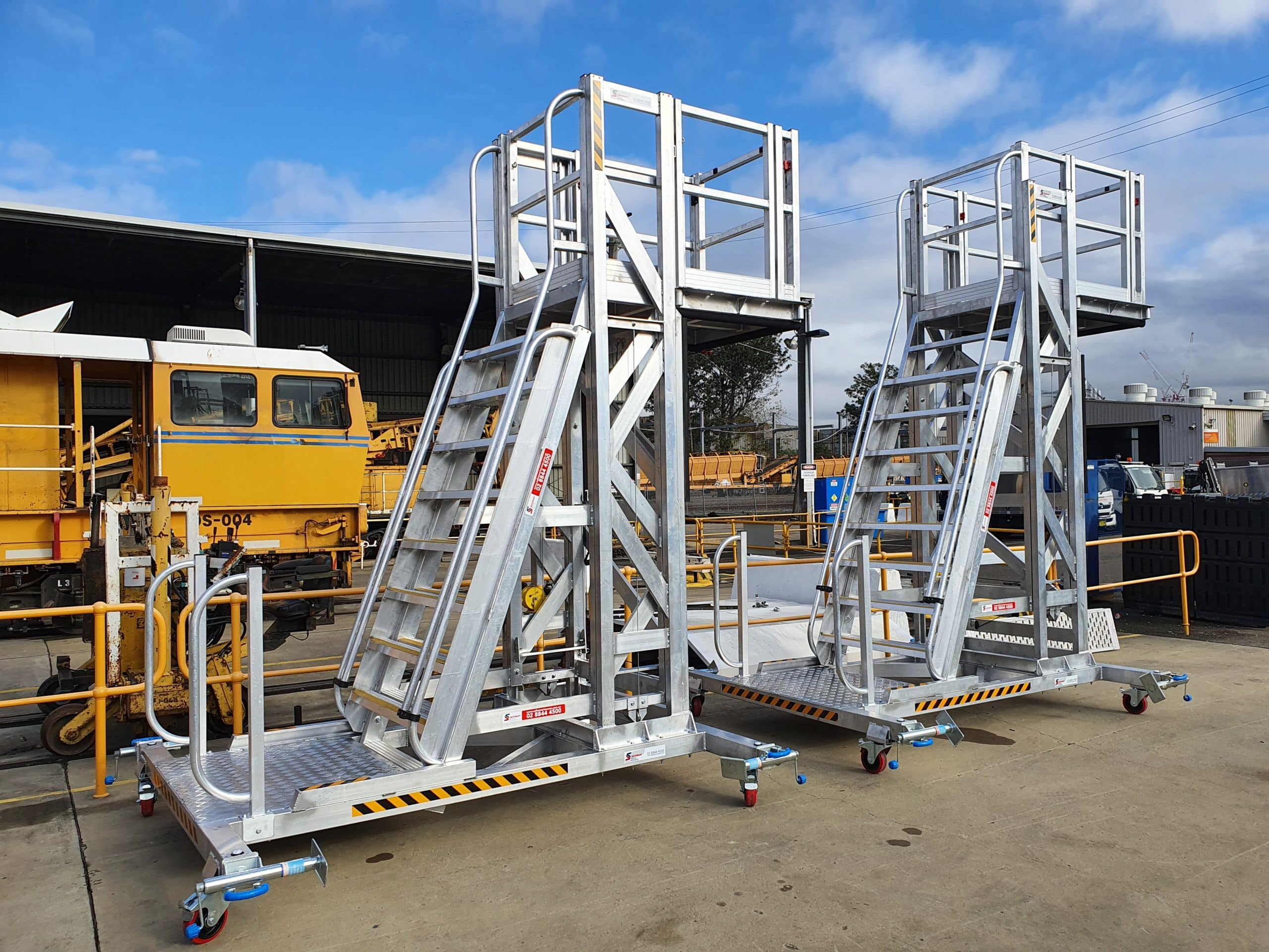 Height Adjustable Train Access Platform Kit