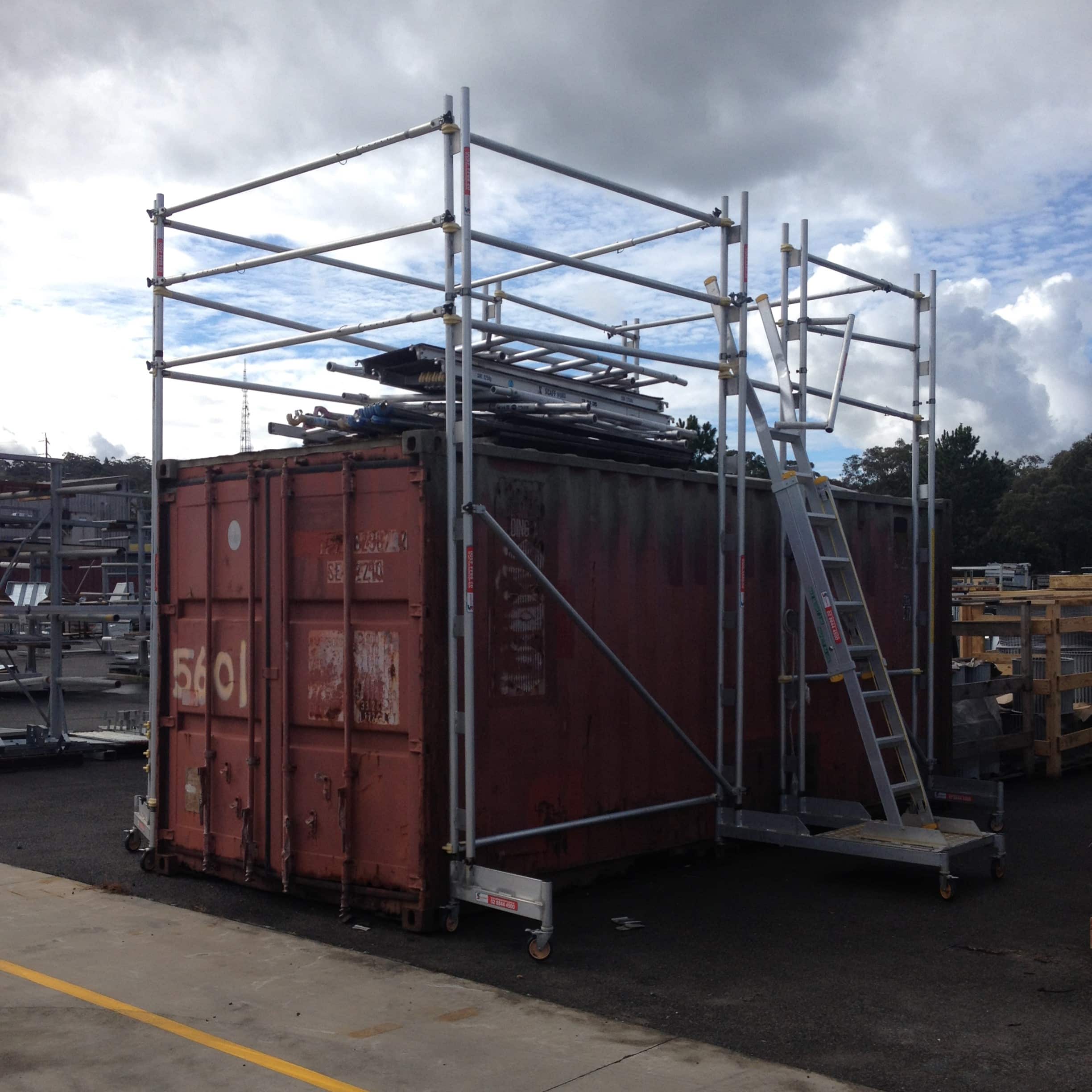 Portable Building Edge Protection