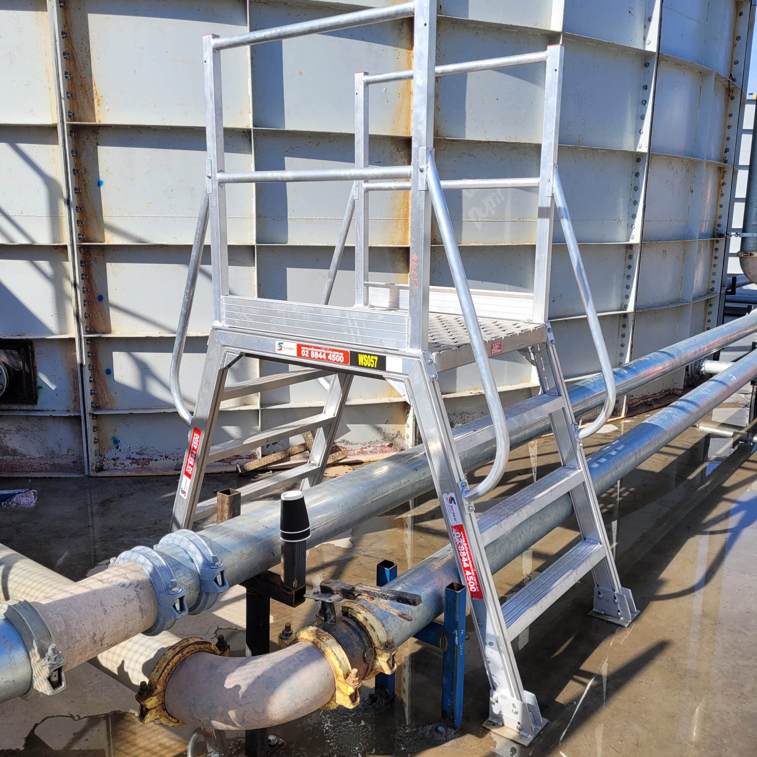 Modular Stepover Platforms - Stepovers, Stairs, Gangways, Bridging ...