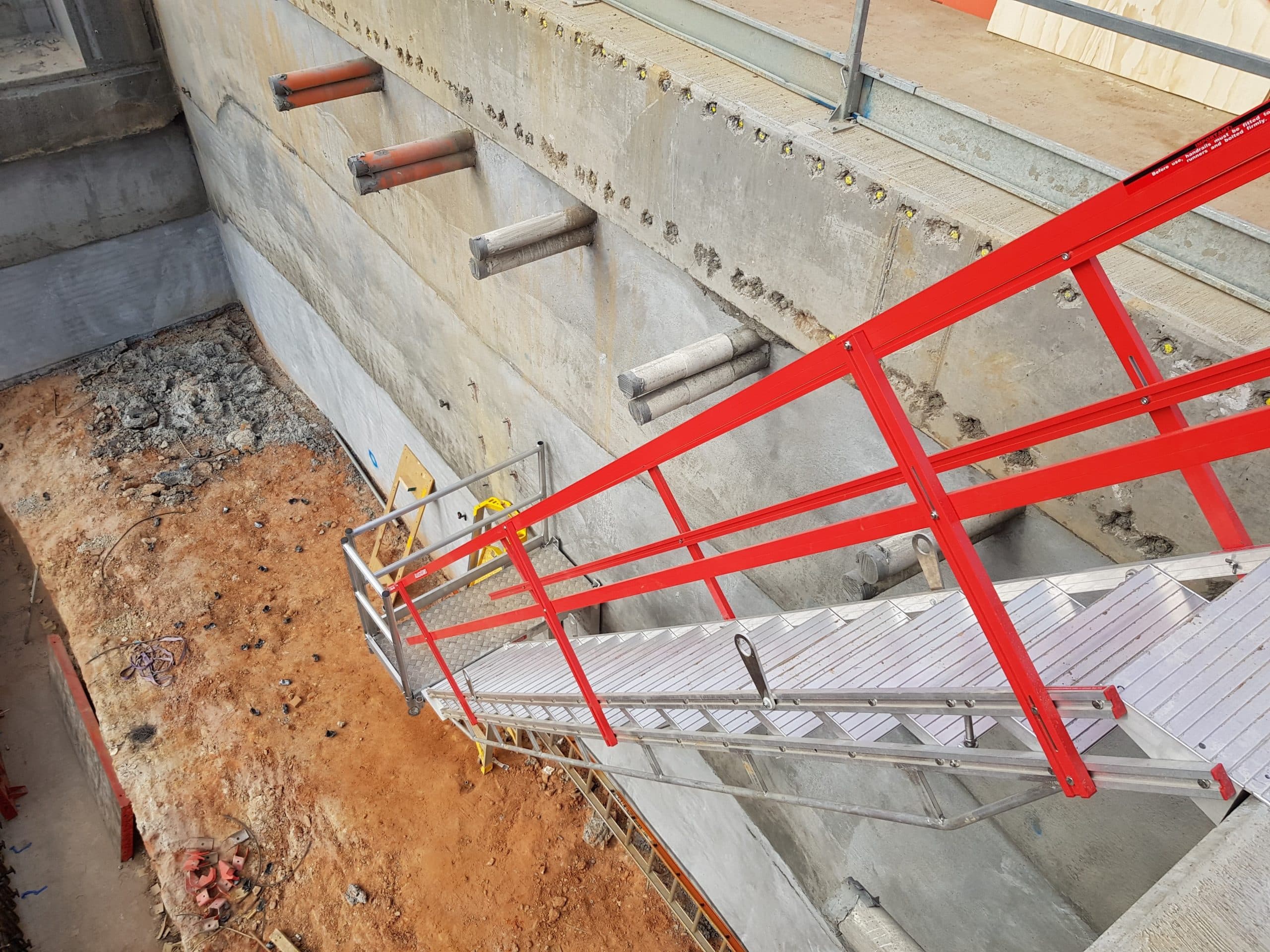 AdjustaStairs - Hanging Landing