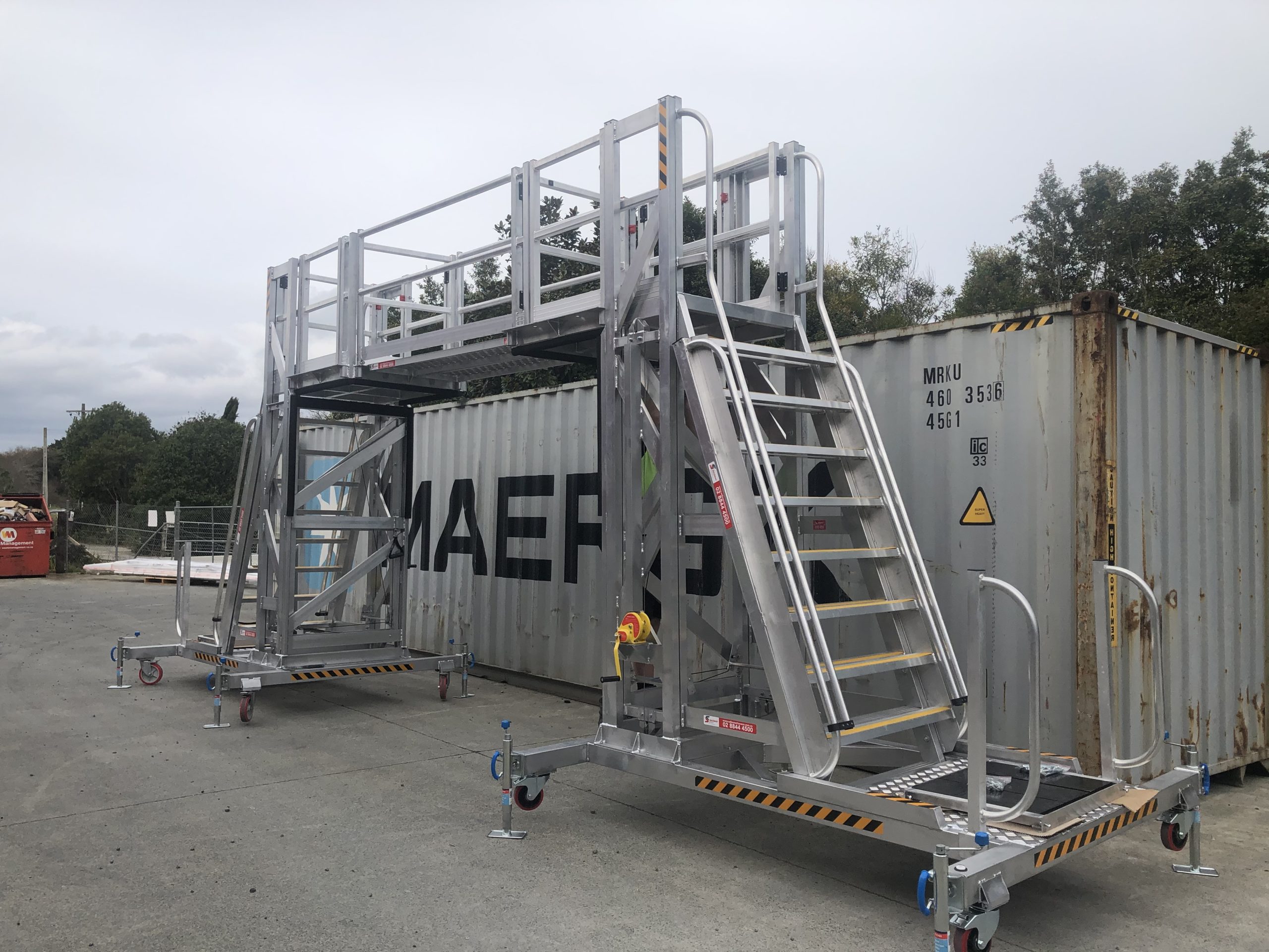 Height Adjustable Train Access Platform Kit