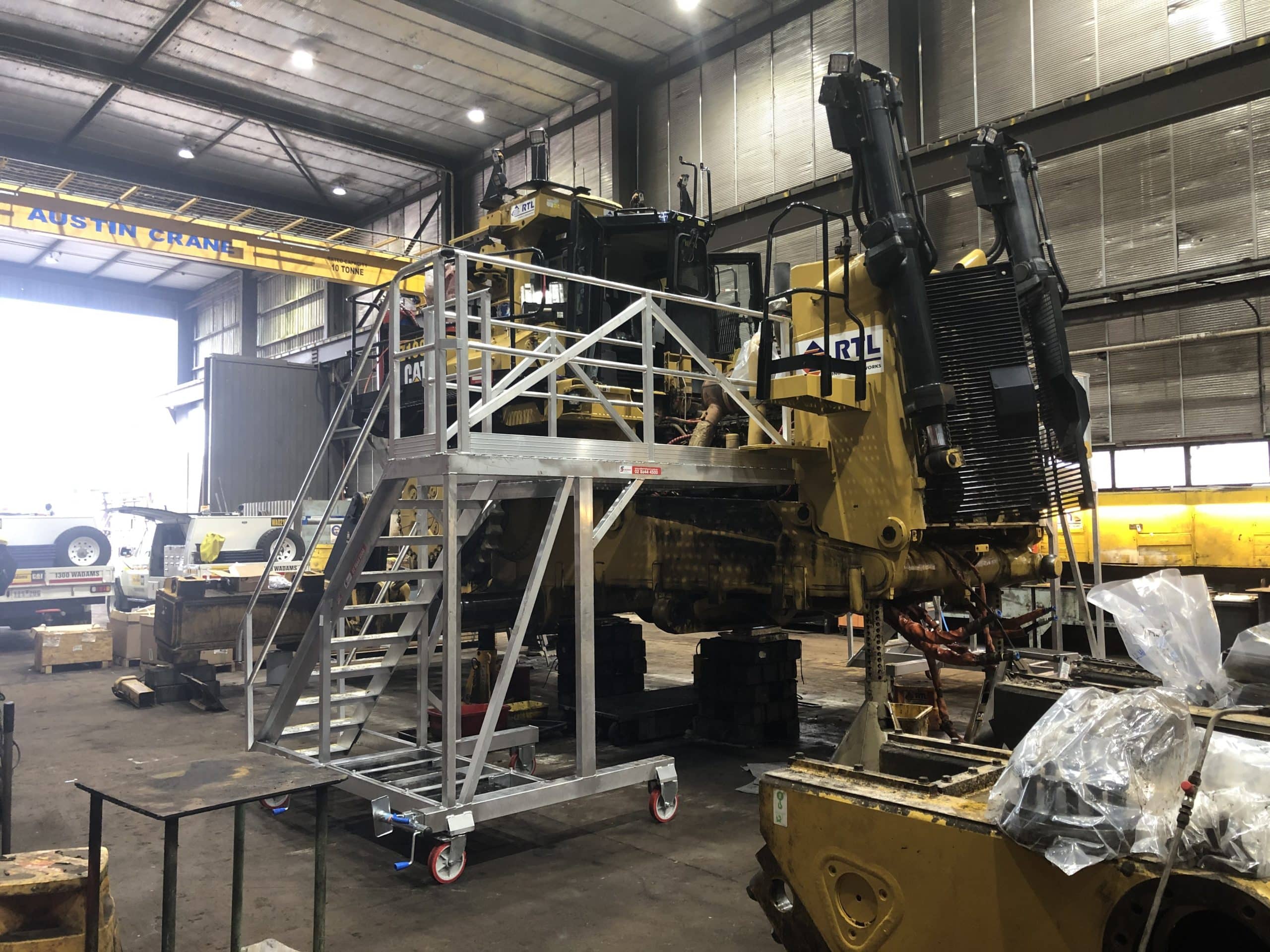 Extended Reach Dozer Platform