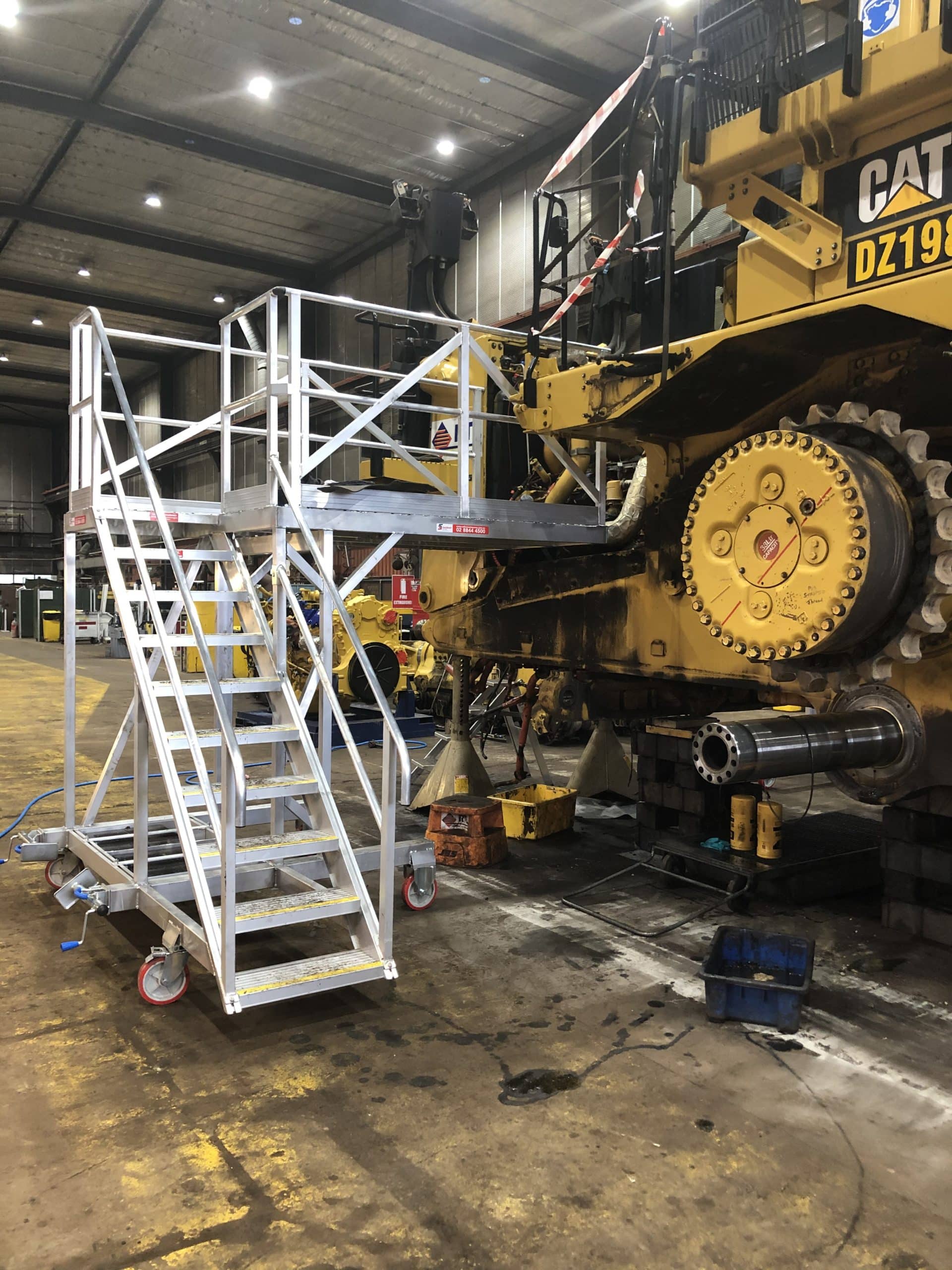 Extended Reach Dozer Platform