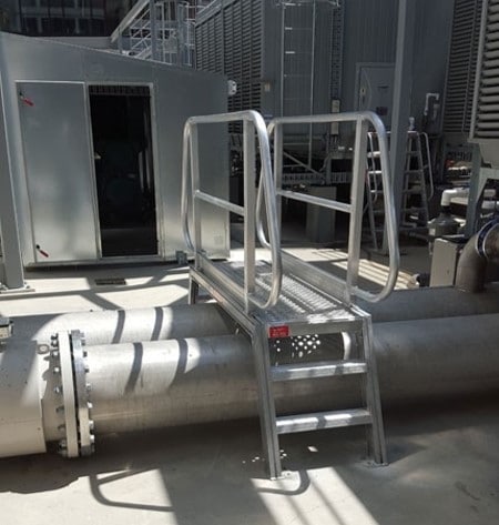 Modular Stepover Platforms - Stepovers, Stairs, Gangways, Bridging ...