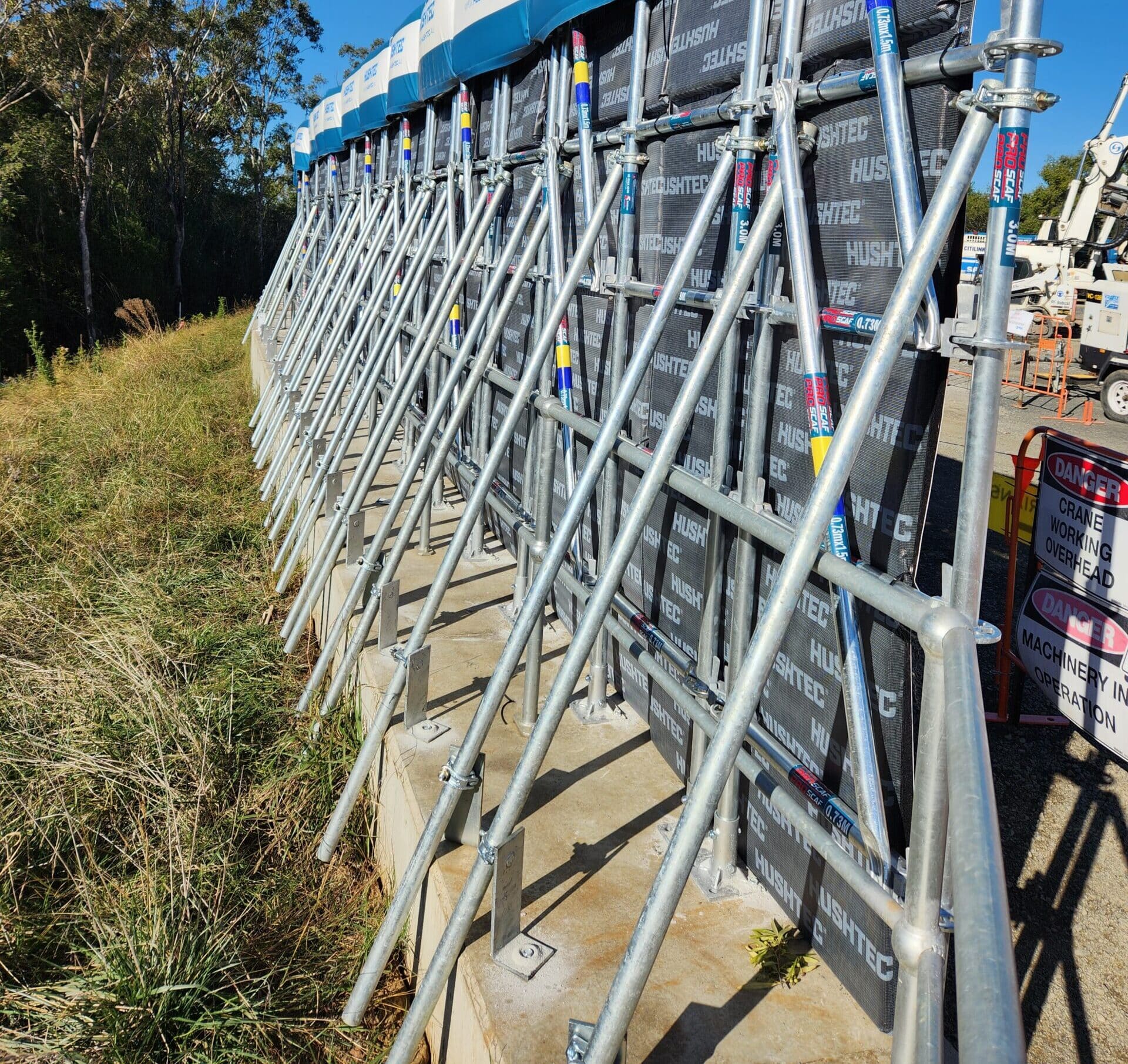 Acoustic Wall Temporary Works Solution for Vaughan Civil Stabilisation ...