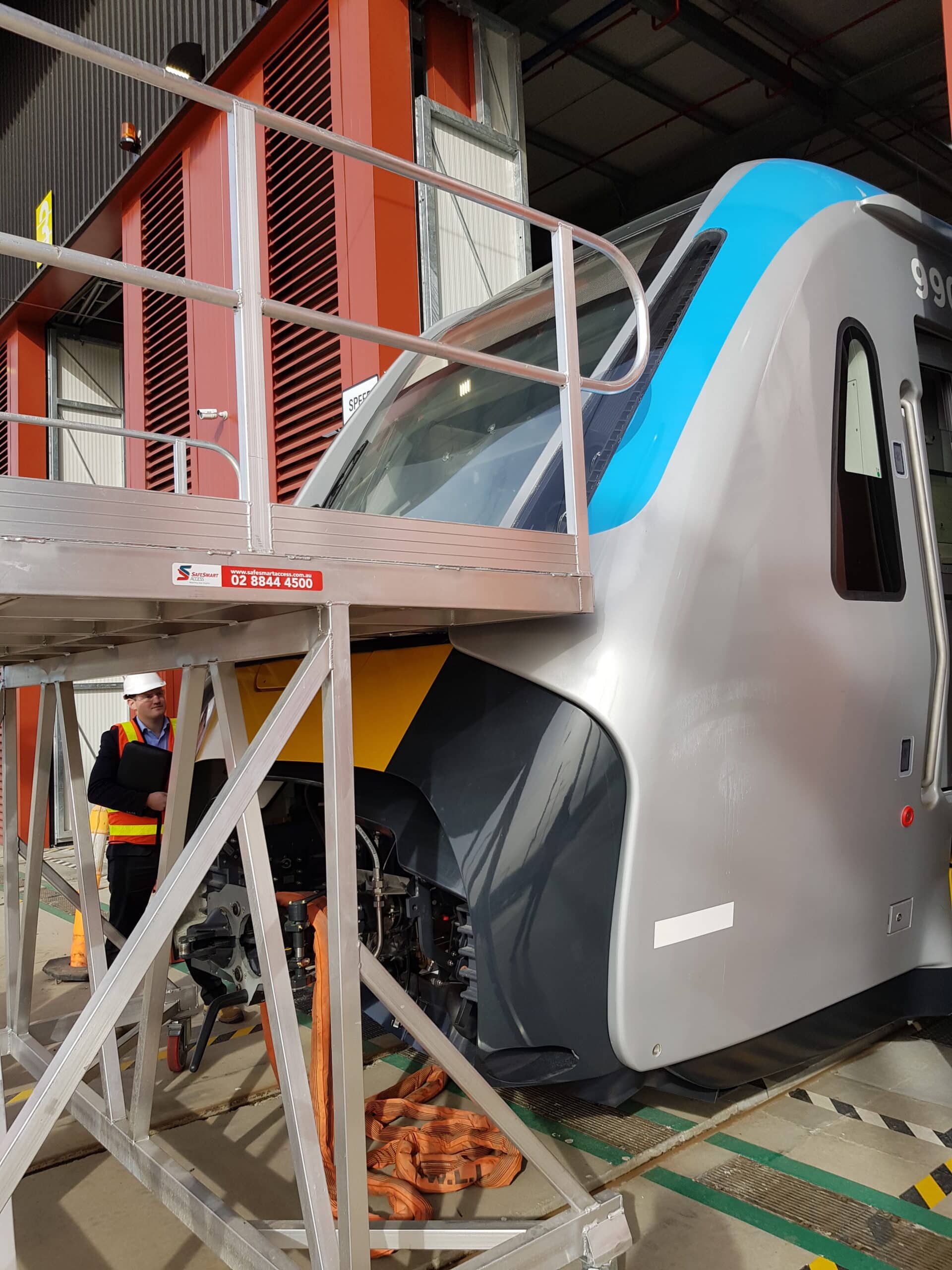 Train Windscreen Access Platform