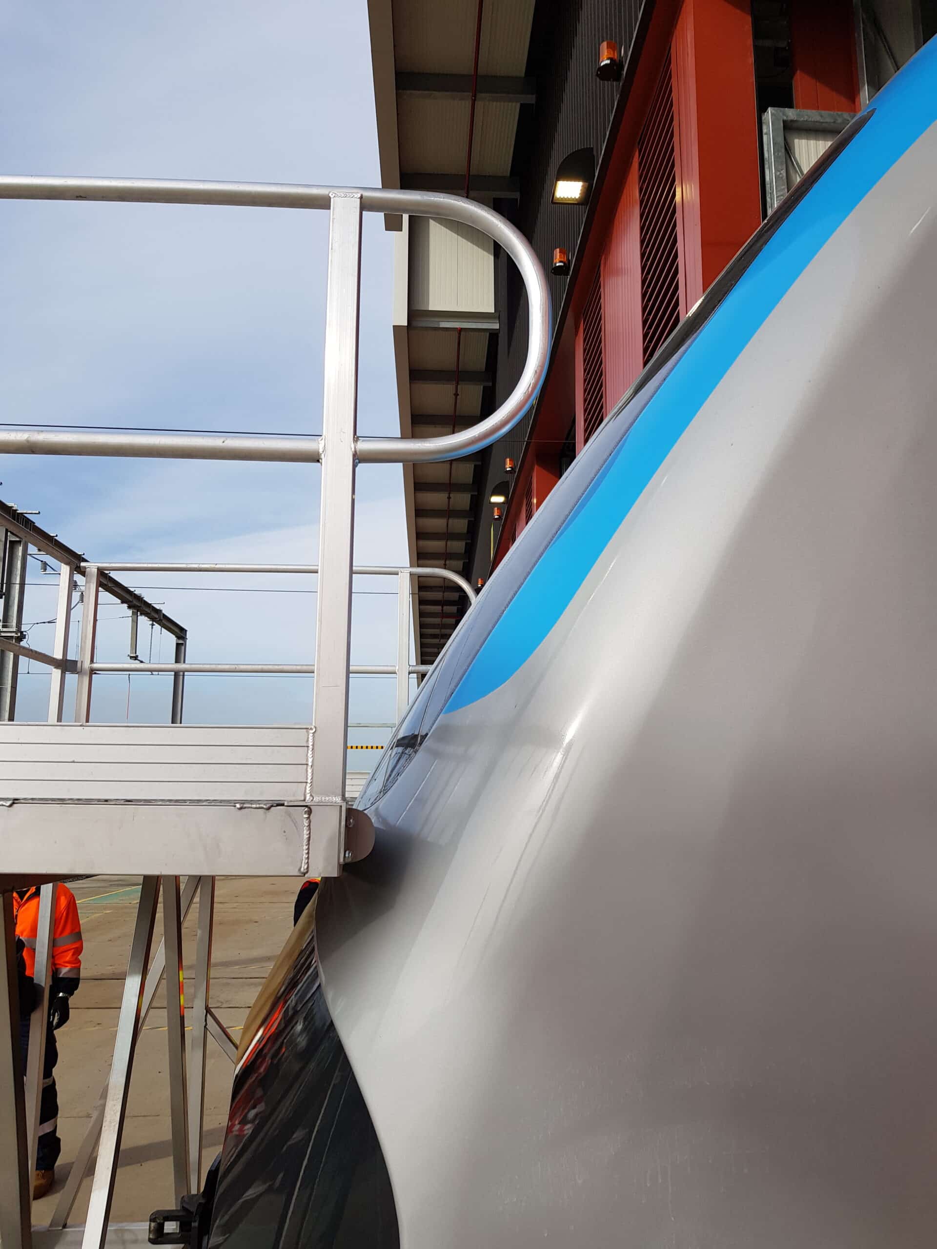 Train Windscreen Access Platform