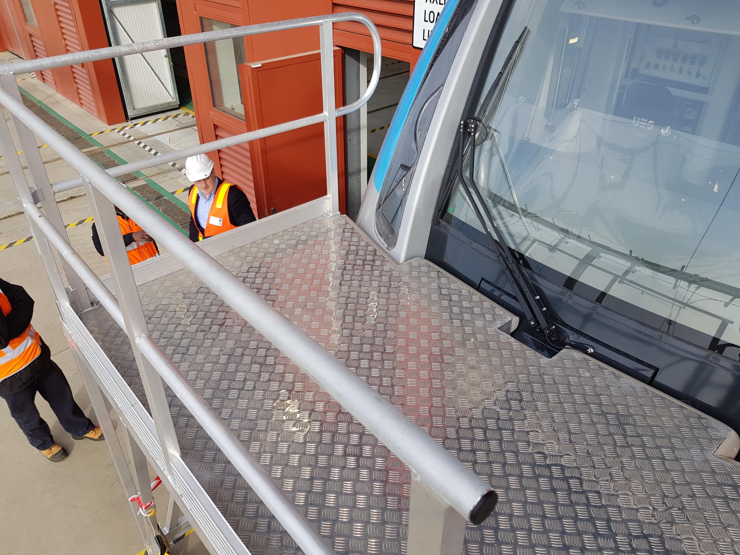 Train Windscreen Access Platform