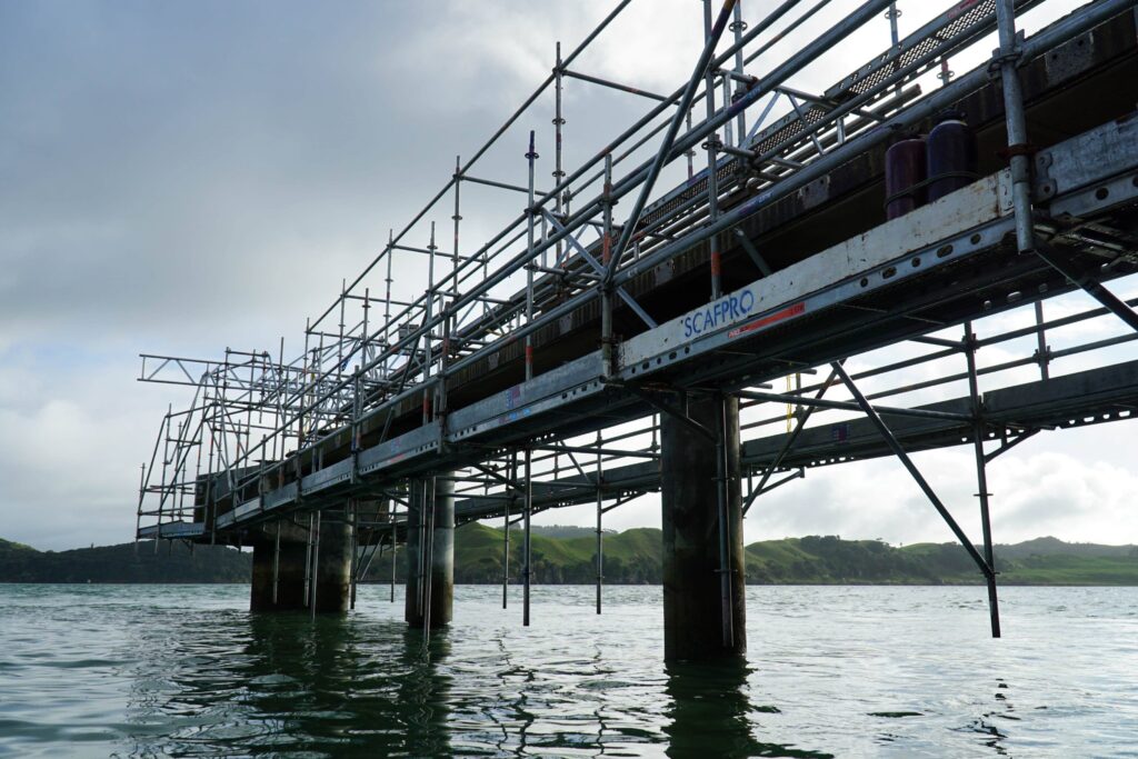 Proscaf Wharf Project With Scafpro Limited And Heb Construction ...