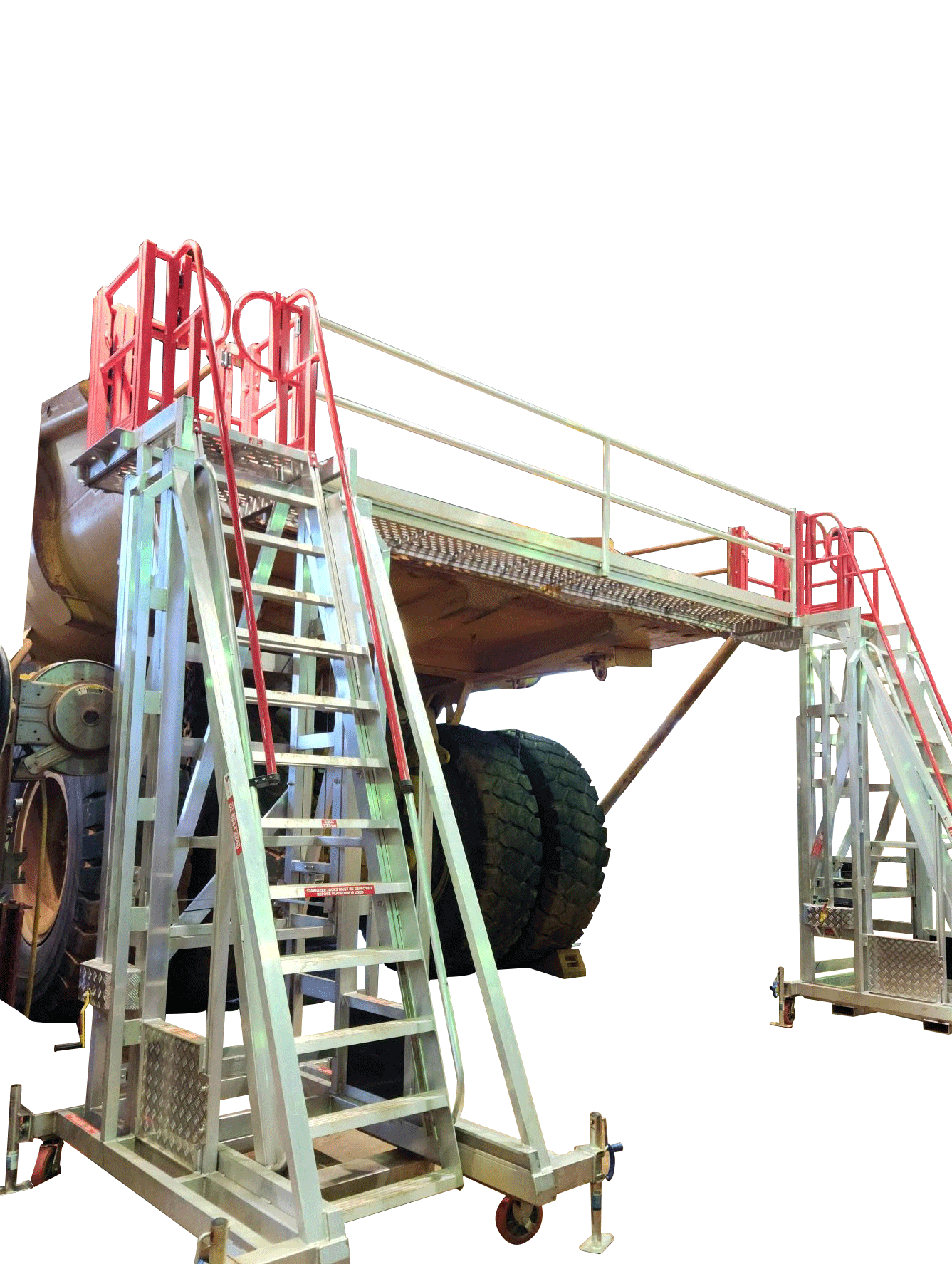 Platform Ladders vs. Work Platforms